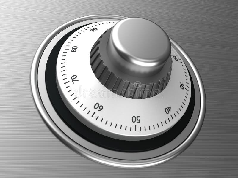 Safe dial stock illustration. Illustration of combination - 26231258