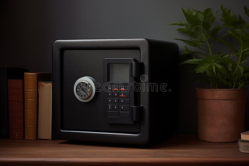 Safe with a Digital Keypad, Perfect for Storing Valuables in a Bedroom ...