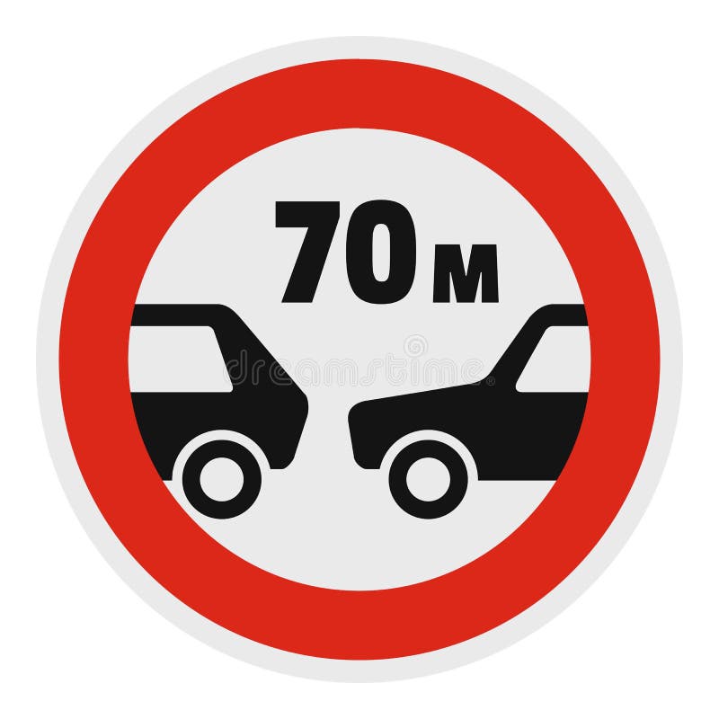 Car Safe Distance Stock Illustrations – 417 Car Safe Distance Stock ...