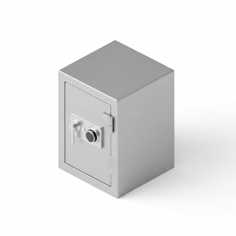 Safe Door Lock Handle Hinge Stock Illustration - Illustration of shape, handle: 418393401