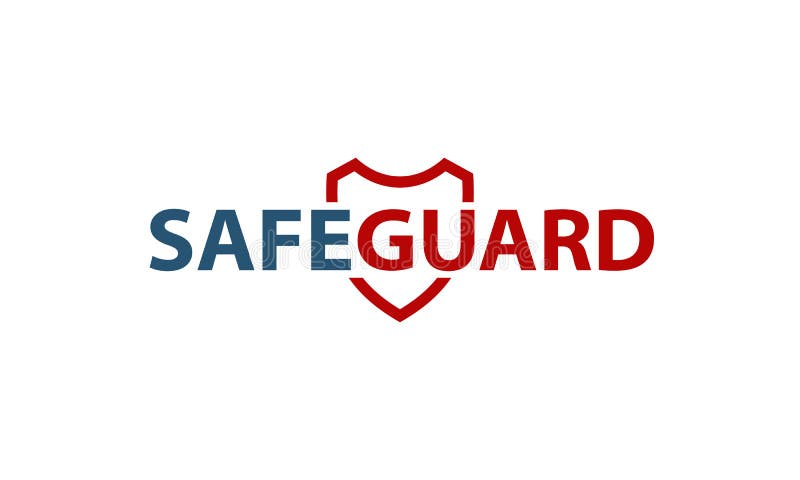 Safe Guard Template stock vector. Illustration of design - 103440585