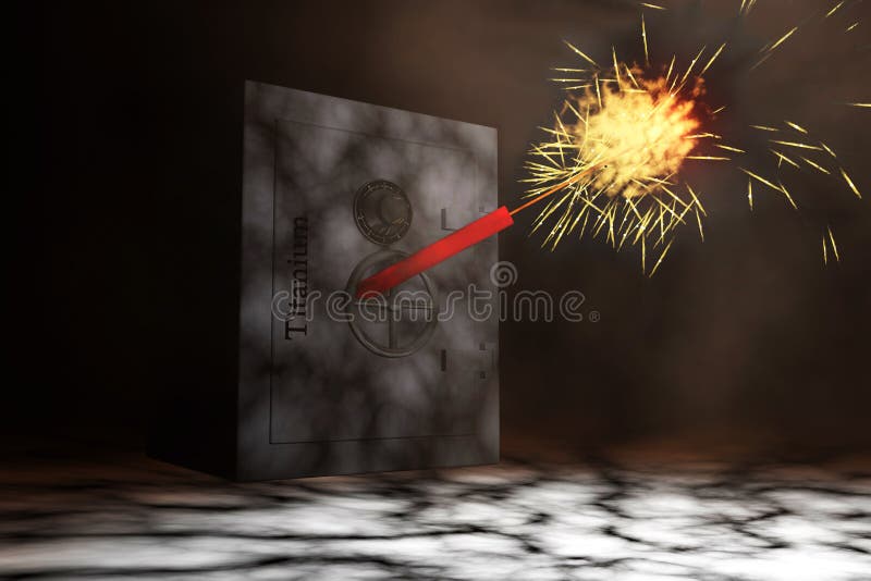 Safe stock illustration. Illustration of deposit, hazardous - 31579361