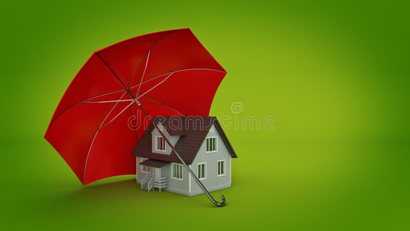 Safe House Concept. stock illustration. Illustration of macro - 90758548