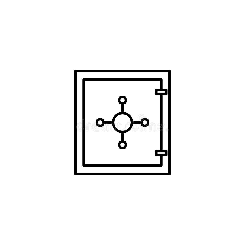 Safe Icon. Element of Mobile Banking for Smart Concept and Web Apps ...