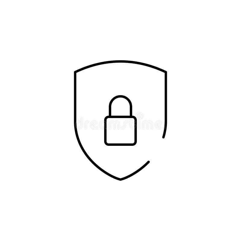 Safe 04 Icon. Element of Security Icon. Thin Line Icon for Website ...