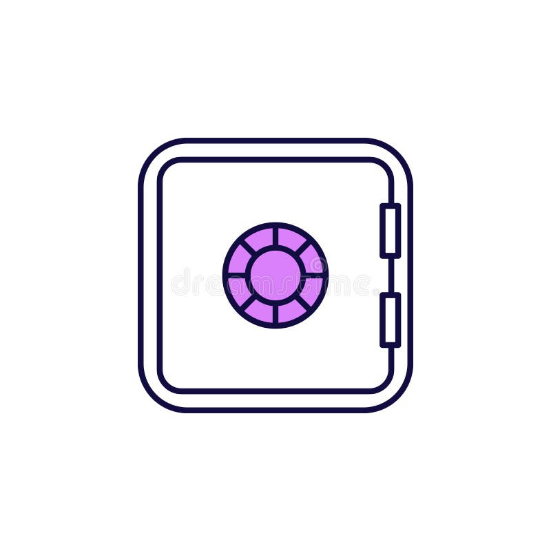 Safe Icon. Element of Simple Colored Web Icon for Mobile Concept and ...