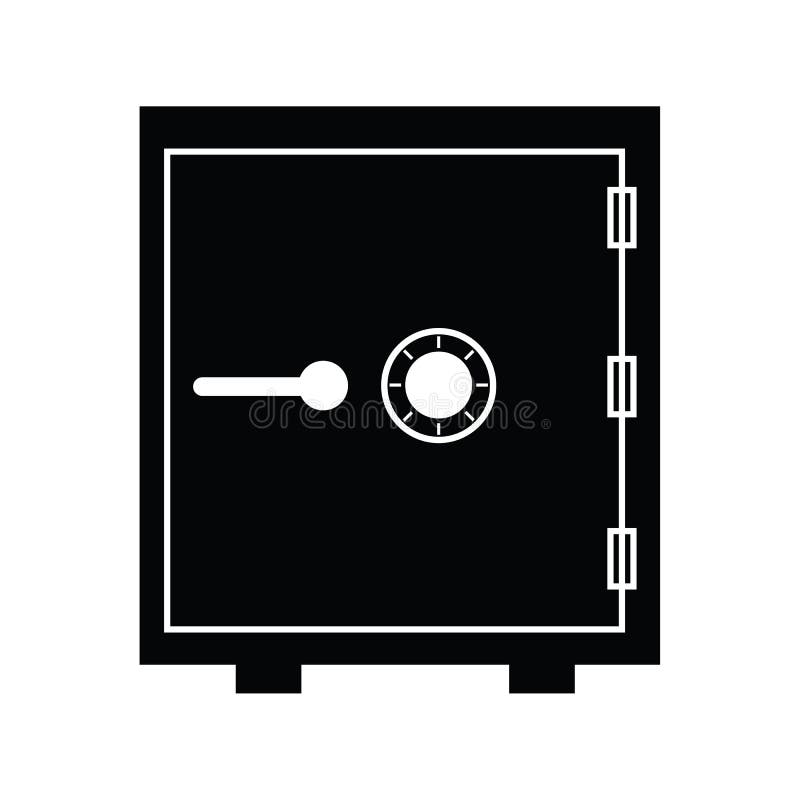 The safe icon stock illustration. Illustration of black - 102690333