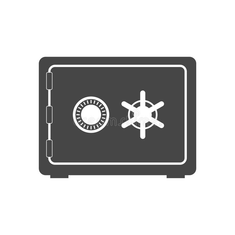 Safe icon stock vector. Illustration of safety, closed - 87658071