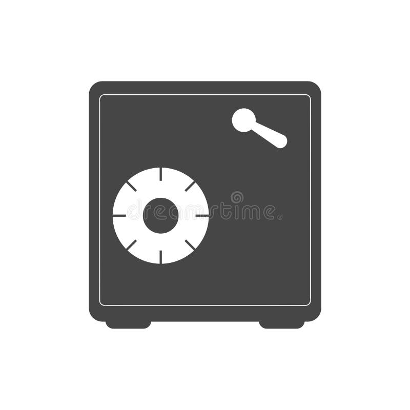 Safe icon stock vector. Illustration of coding, closed - 87658084