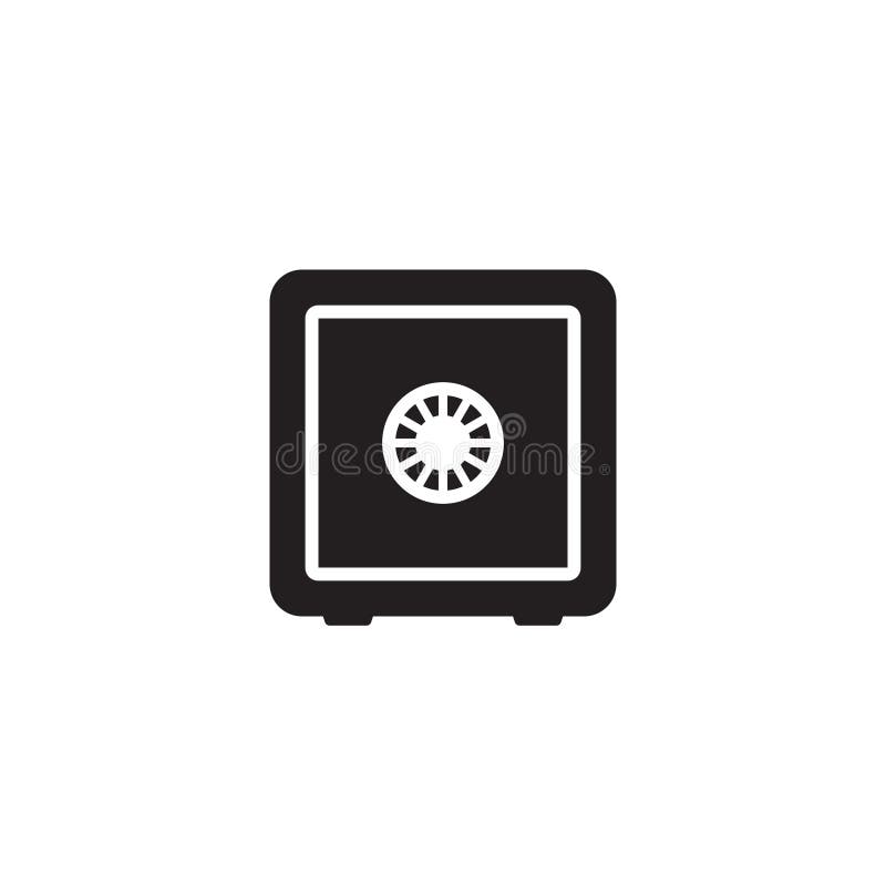 Safe Icon, Vector Isolated Illustration Stock Vector - Illustration of ...