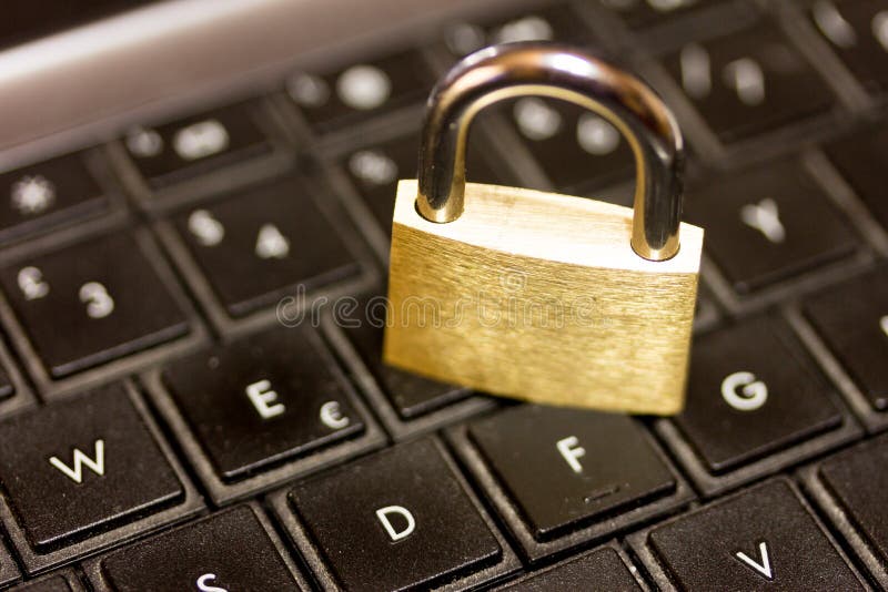 Safe Internet Web Navigation Stock Image - Image of security, lock ...