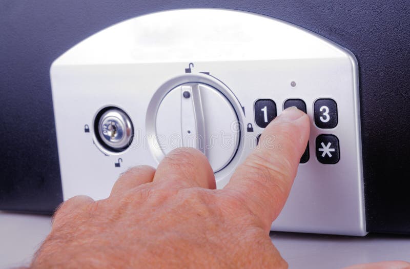 Safe keypad stock image. Image of banking, protect, home - 26064559