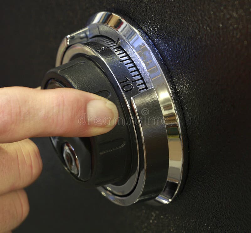 Safe Lock stock image. Image of dial, door, bank, secrecy - 7451261