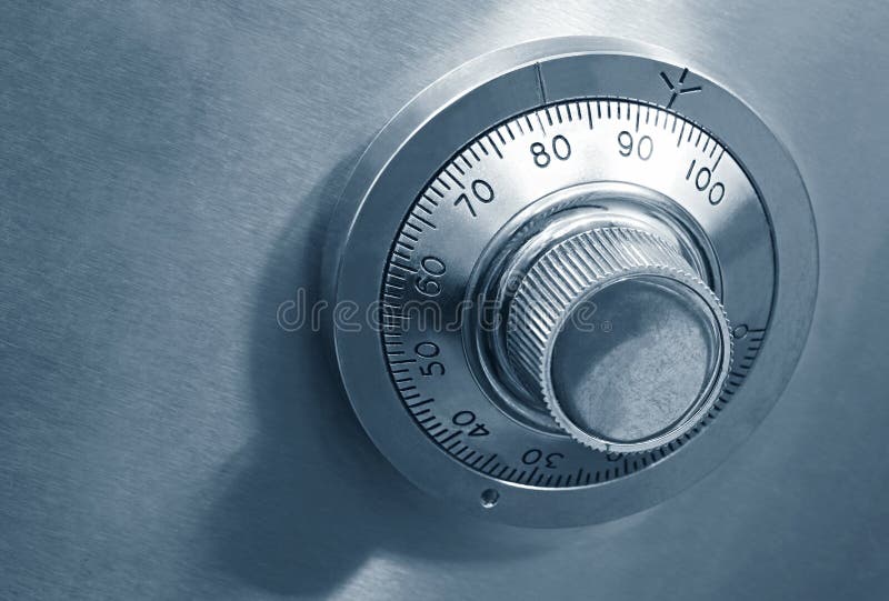 Safe Lock stock image. Image of vault, dial, safe, combination - 8420799