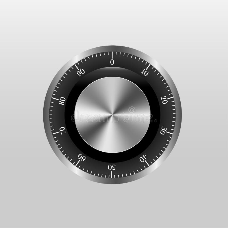 Safe Lock stock vector. Illustration of safe, banking - 195740919