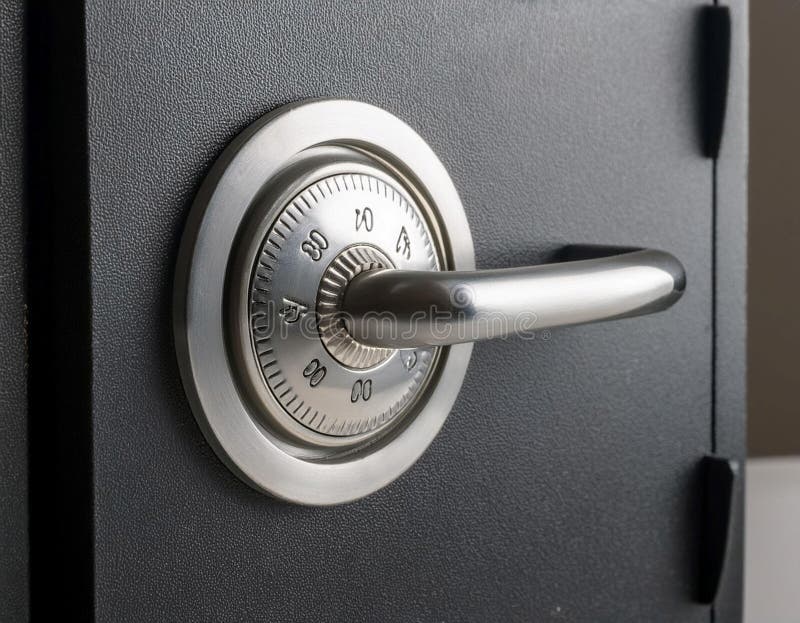Safe with a Locking Mechanism, Representing Security, Protection, and ...
