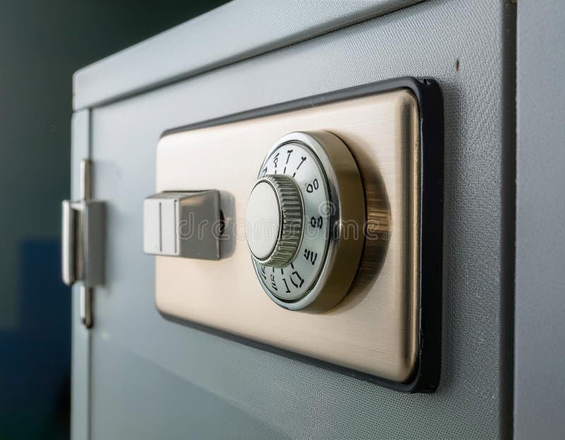 Safe with a Locking Mechanism, Representing Security, Protection, and ...