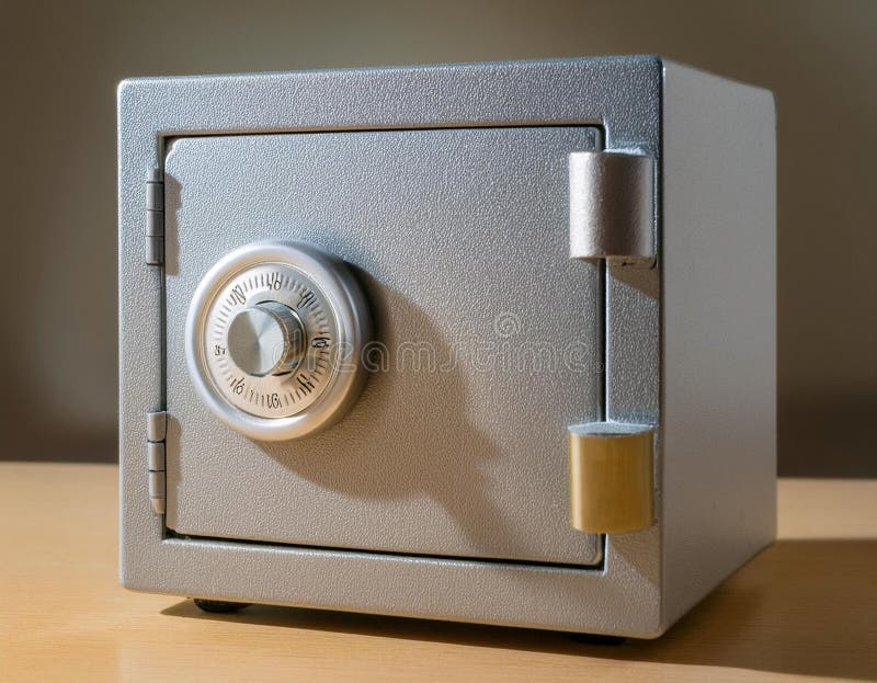 Safe with a Locking Mechanism, Representing Security, Protection, and ...