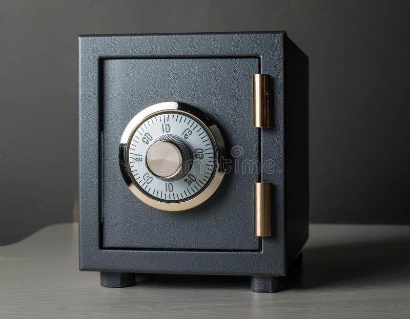 Safe with a Locking Mechanism, Representing Security, Protection, and ...