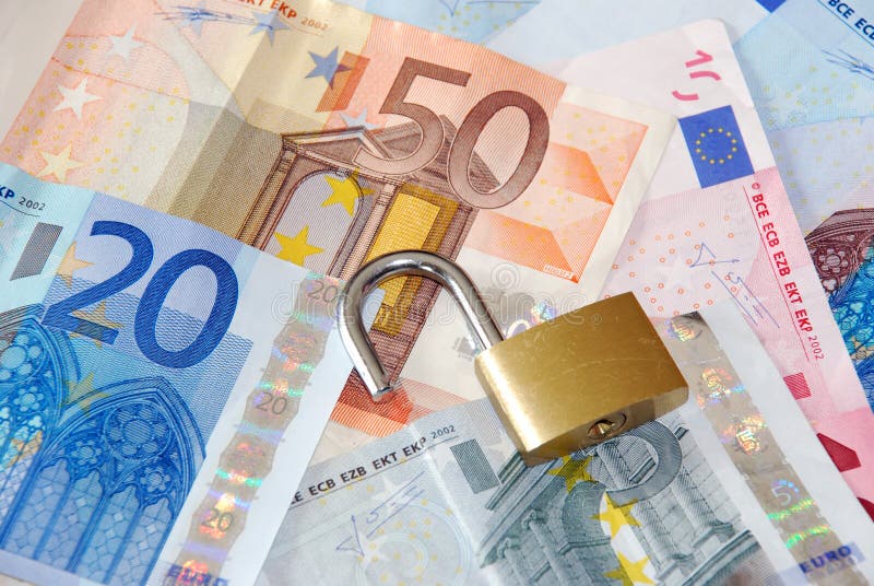 Safe money stock image. Image of protect, bills, identity - 297577