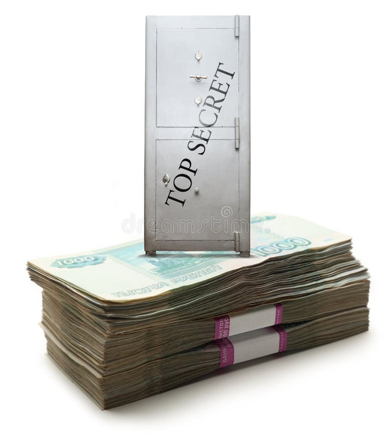 Safe on money stock image. Image of brick, confidential - 35299835