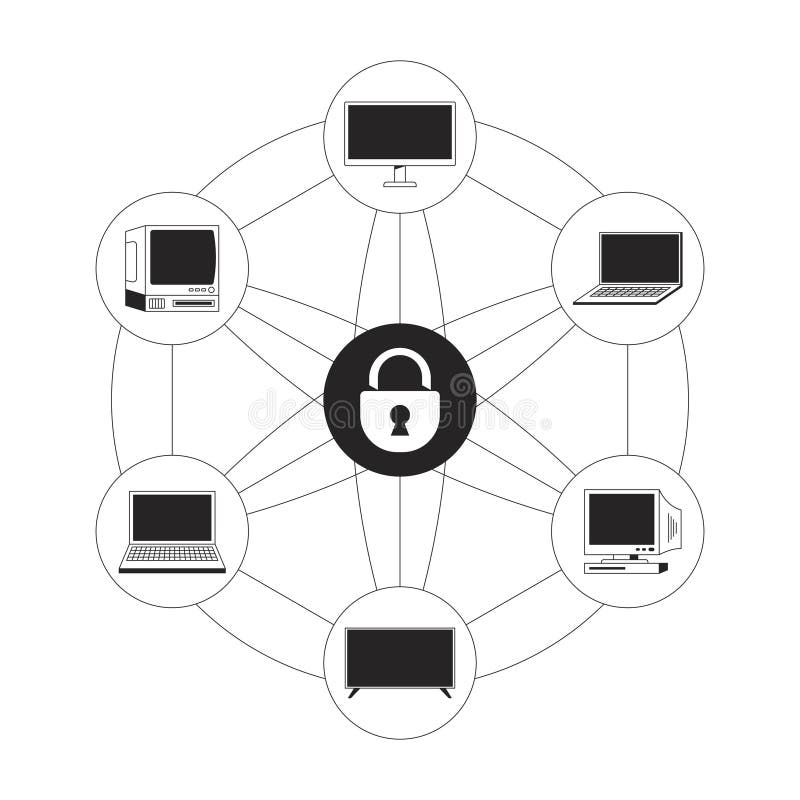 Devices Illustration Outline Stock Illustrations – 8,934 Devices Illustration Outline Stock ...