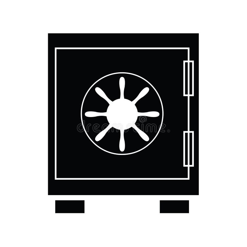 The safe icon stock illustration. Illustration of lock - 102690172