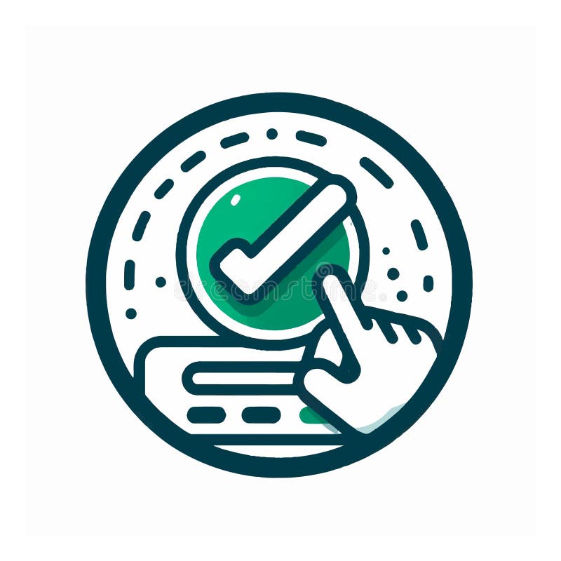 Safe Payment, Successful Verification, Authorization Vector Icon ...