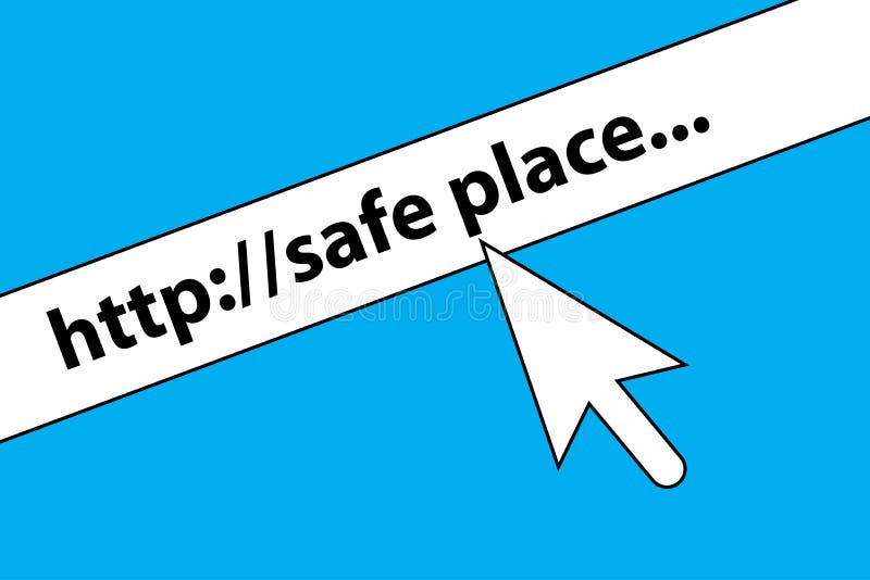 Safe place sign stock photo. Image of sign, mark, place - 126161446