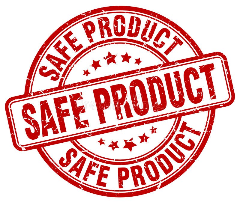 Safe Product Rubber Stamp Stock Vector Illustration Of Local 78373039