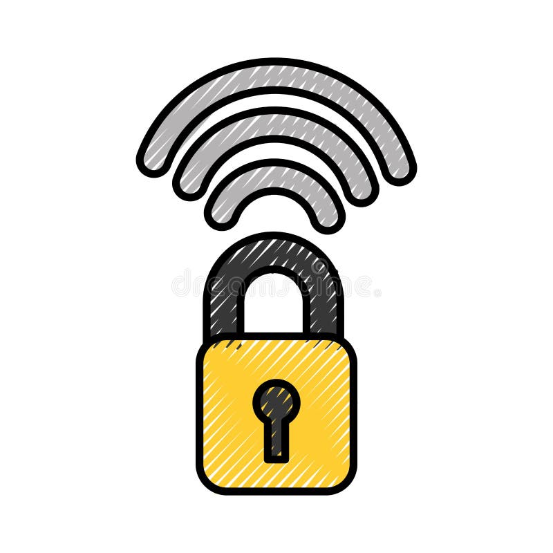 Secure Wifi Symbol Stock Illustrations – 7,101 Secure Wifi Symbol Stock ...