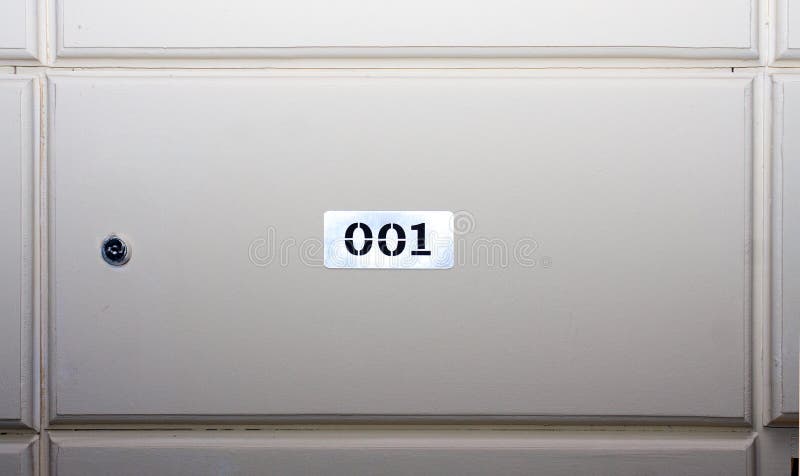 Safe With Serial Number Picture. Image: 3472835