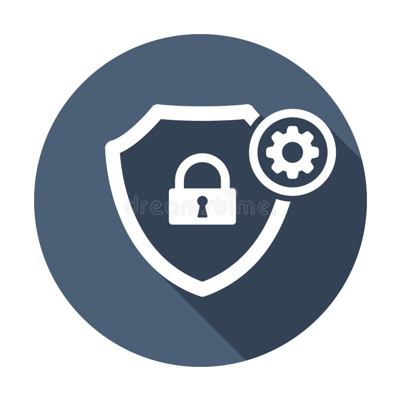 Safe Setup Icon. Security Icon with Settings Sign. Security Icon and ... Safe Setup Icon. Security Icon with Settings Sign. Security Icon and ...