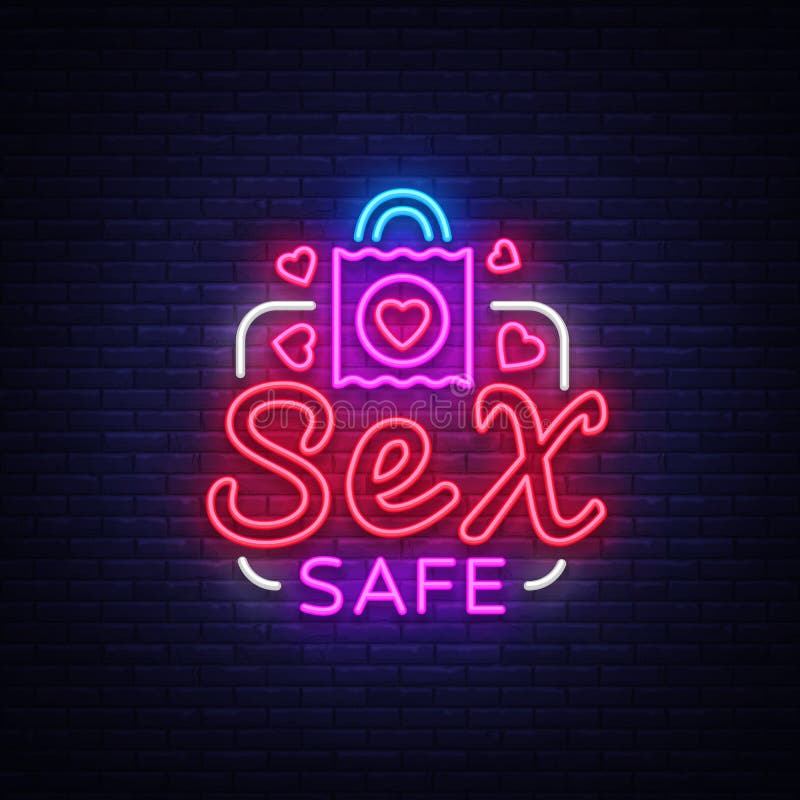 Safe Sex With Condom Protection From Pregnancy And Virus Stock