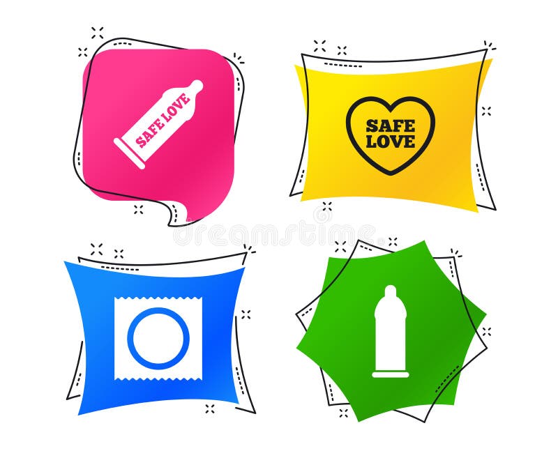Safe Sex Symbol Banner Stock Illustrations 213 Safe Sex Symbol Banner