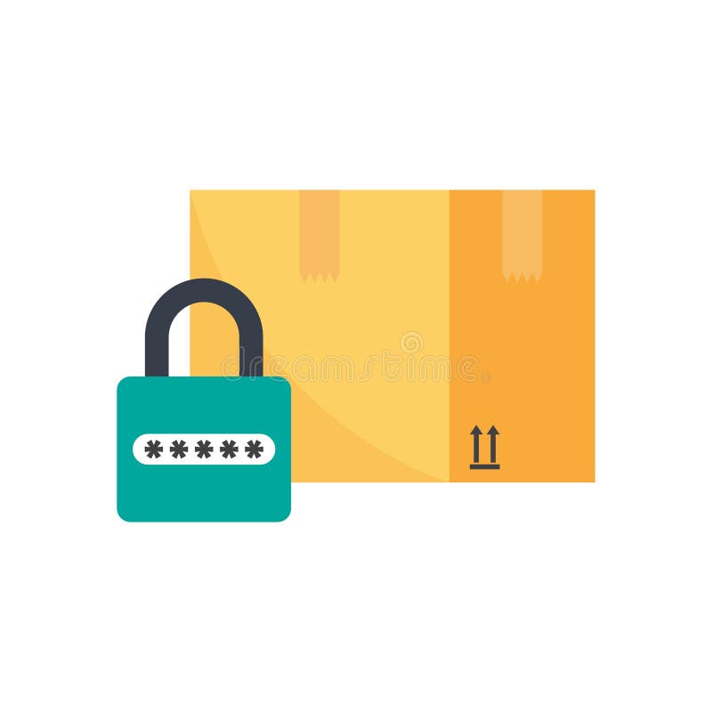 Shipping Carton. Packaging Materials for Goods. Isometric Box. Stock ...