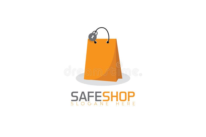 Safe shop logo stock vector. Illustration of activities - 101833178