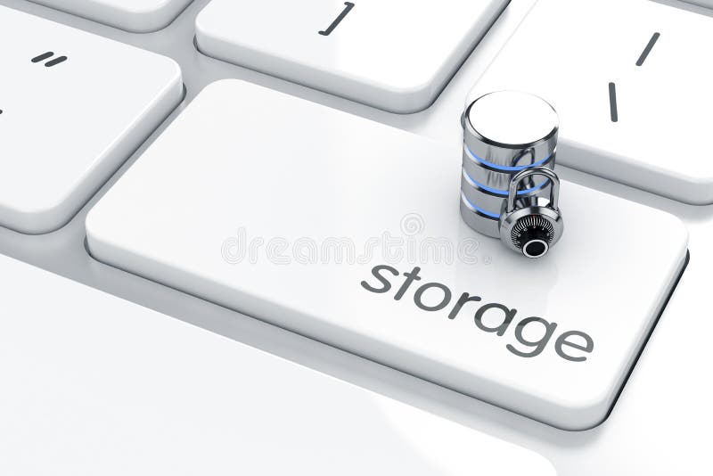 Safe storage concept stock illustration. Illustration of background ...