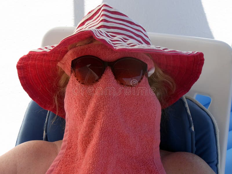 Safe sun bathing stock image. Image of lotion, high, face - 66345803