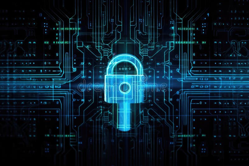Network Binary Information System Code Cyber Safe Protect Cyberspace