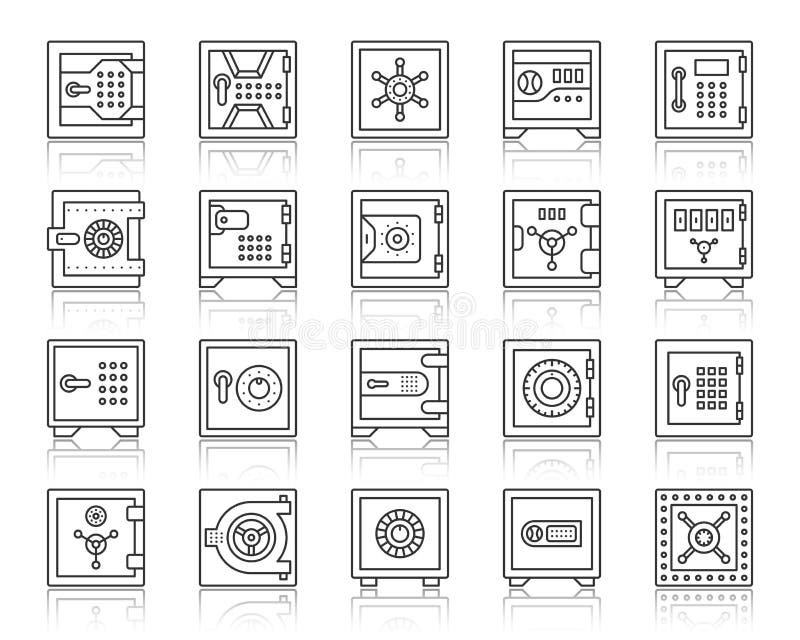 Safe Line Icon Stock Illustrations – 146,810 Safe Line Icon Stock Illustrations, Vectors ...