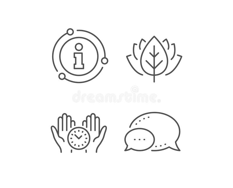 Safe Time Line Icon. Clock Sign. Office Management. Vector Stock Vector ...