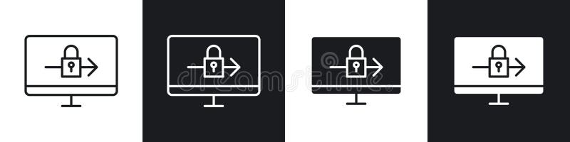 Safe transfer icon stock vector. Illustration of safety - 341313724