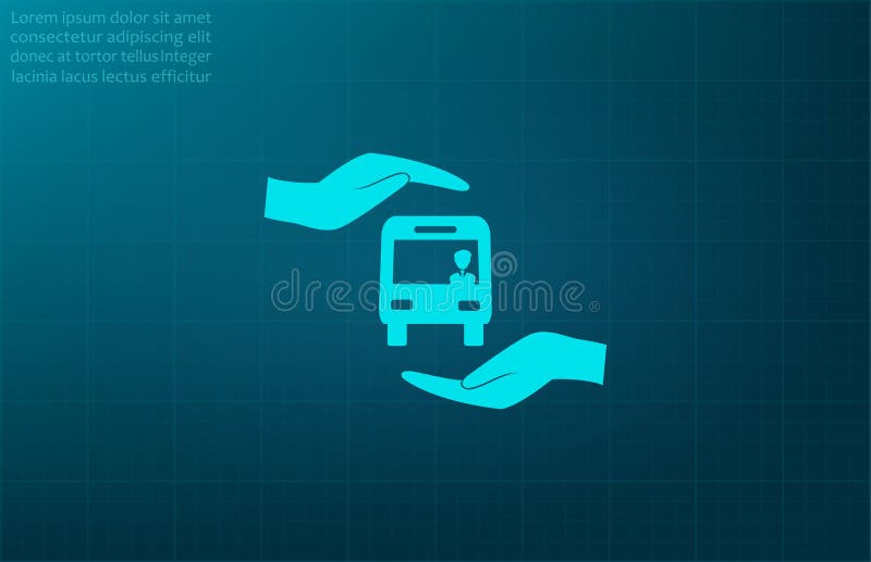 9Vector Illustration, Blue Background. Stock Vector - Illustration of ...