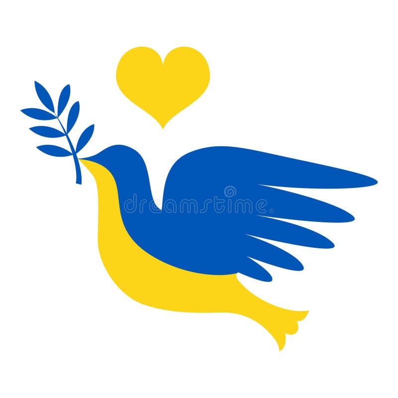 Safe Ukraine, Peace for Ukraine Vector Design Stock Vector ...