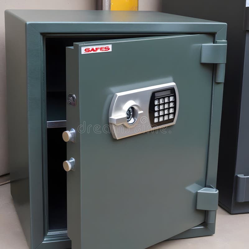 Safe for Valuables, Ai-generatet Stock Illustration - Illustration of ...