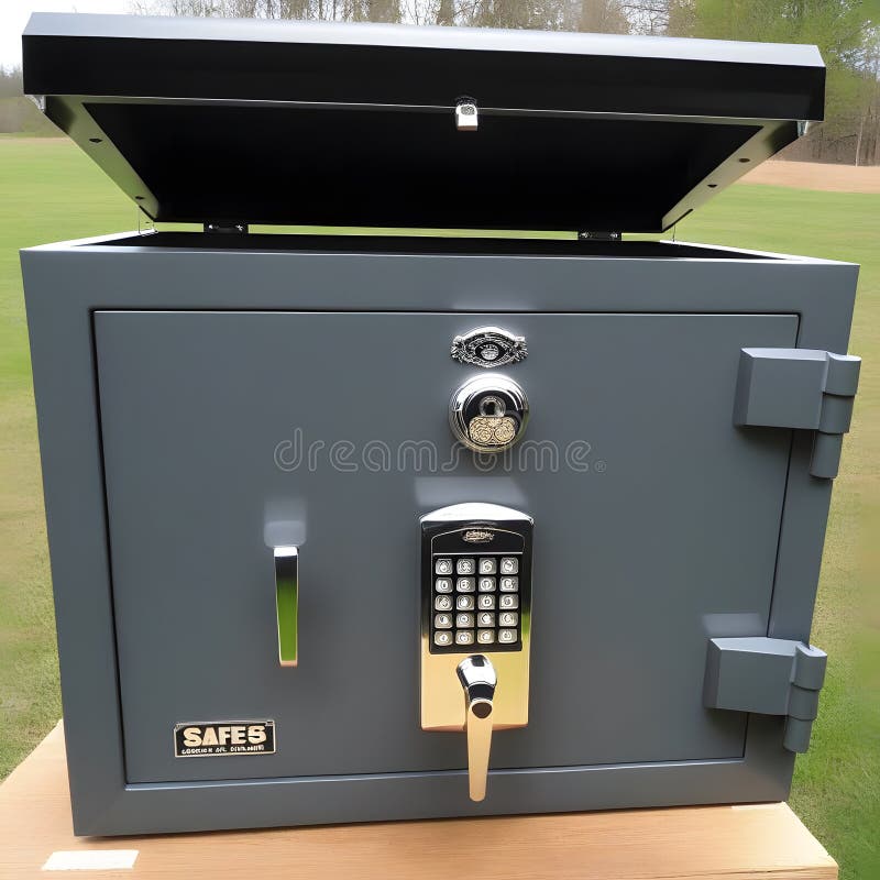 Safe for Valuables, Ai-generatet Stock Illustration - Illustration of ...