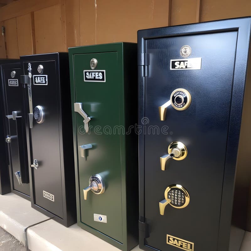 Safe for Valuables, Ai-generatet Stock Illustration - Illustration of ...