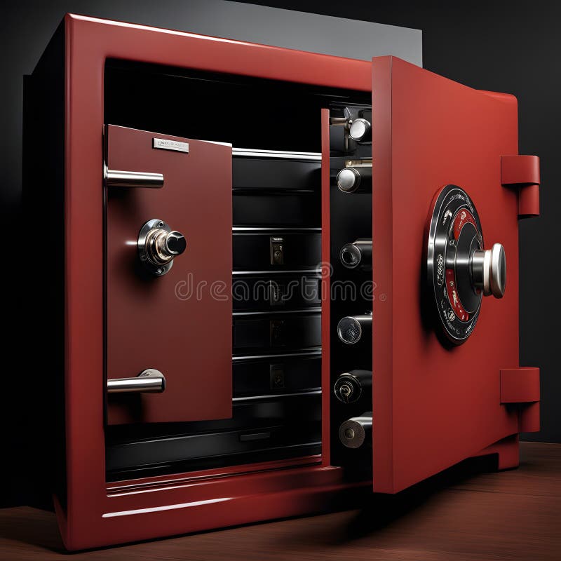 Safe for Valuables, Ai-generatet Stock Illustration - Illustration of ...