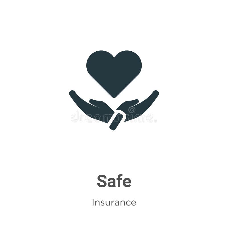 Big Safe Box Vector Icon on White Background. Flat Vector Big Safe Box ...